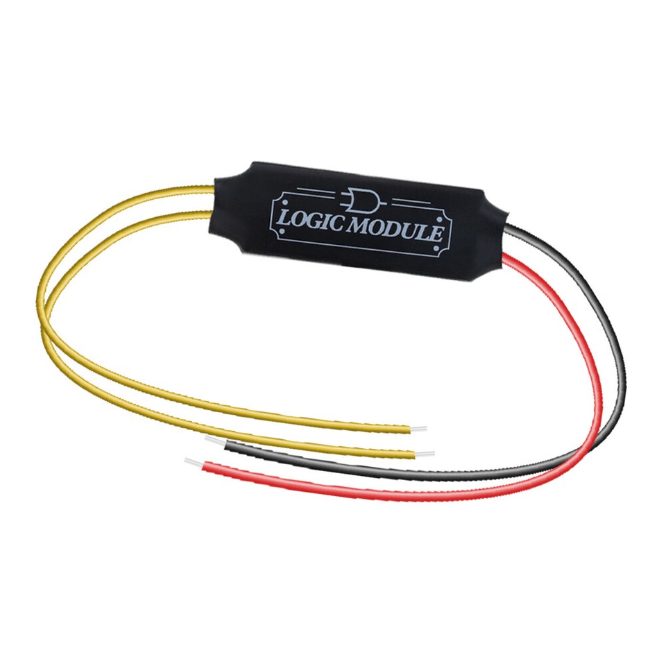 Pickup Cap Third Brake Light Logic Module Harness - Separate Brake&Turn ...