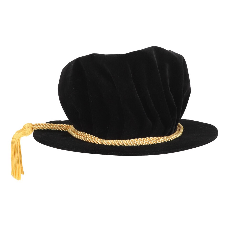 Ceremony Outfit Doctor's Hat and Graduation Season Doctoral Headdress ...
