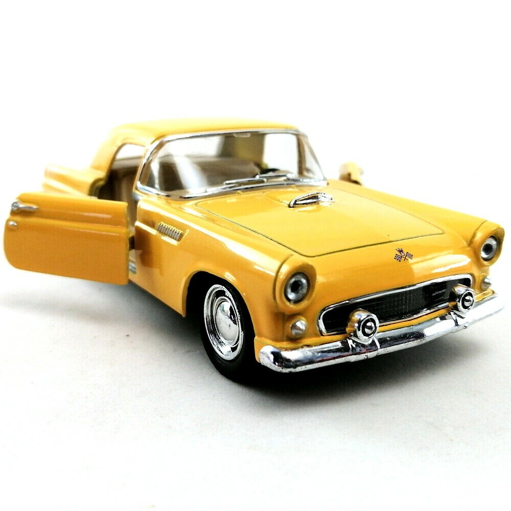 1955 Ford Thunderbird DieCast Model Car Kinsmart 1:36 Toy Collection ...