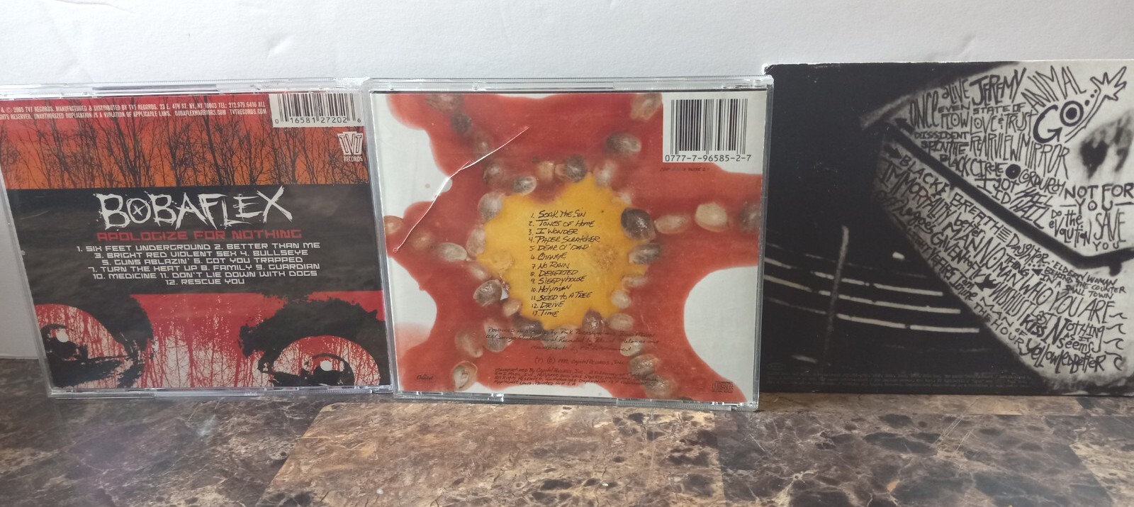 Lot Of 3 Empty 1990s Rock Cd Cases Pearl Jam Bobaflex Blind Melon ...