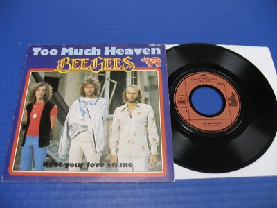 Bee Gees - Too Much Heaven /Rest Your Love On Me -1978 Pop 45 w/PS EX ...