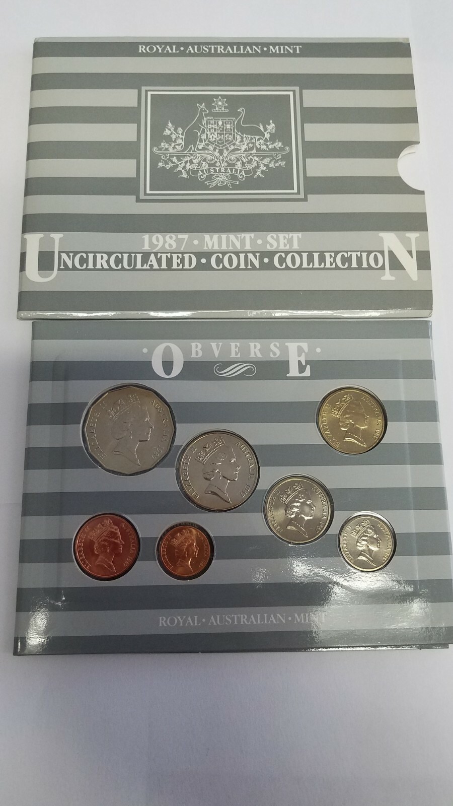 1987 Australia Uncirculated UNC Coin Set - Royal Australian Mint | eBay