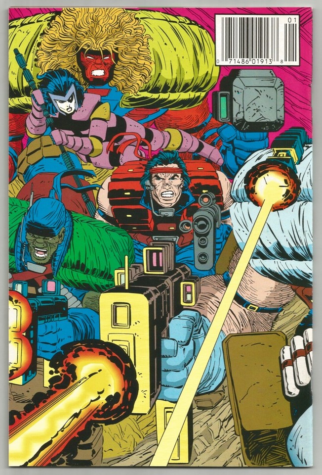 CABLE Limited Series #1 RARE Newsstand Variant!! Cable VS Stryfe!! NM+ ...