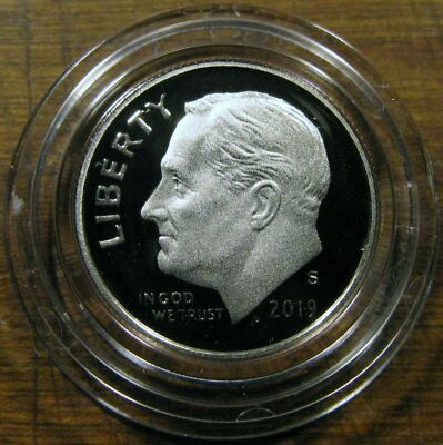 2019 P D S Roosevelt Dime Set S From Proof Set P & D from BU Bank Rolls ...