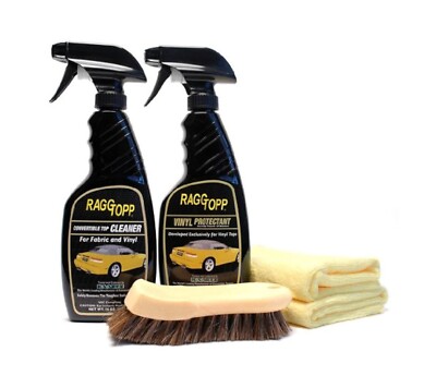 Raggtopp Vinyl Convertible Top Cleaner/Protectant Kit | eBay