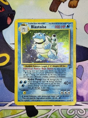 Blastoise Base Set 2 2/130 Holo Rare 1999 HP. | eBay Australia