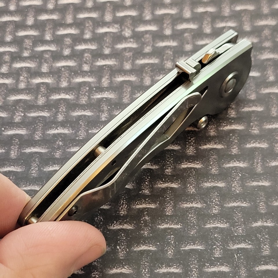 Buck 290 Rush A/O Tactical Liner Lock Folding Pocket Knife Made In USA ...