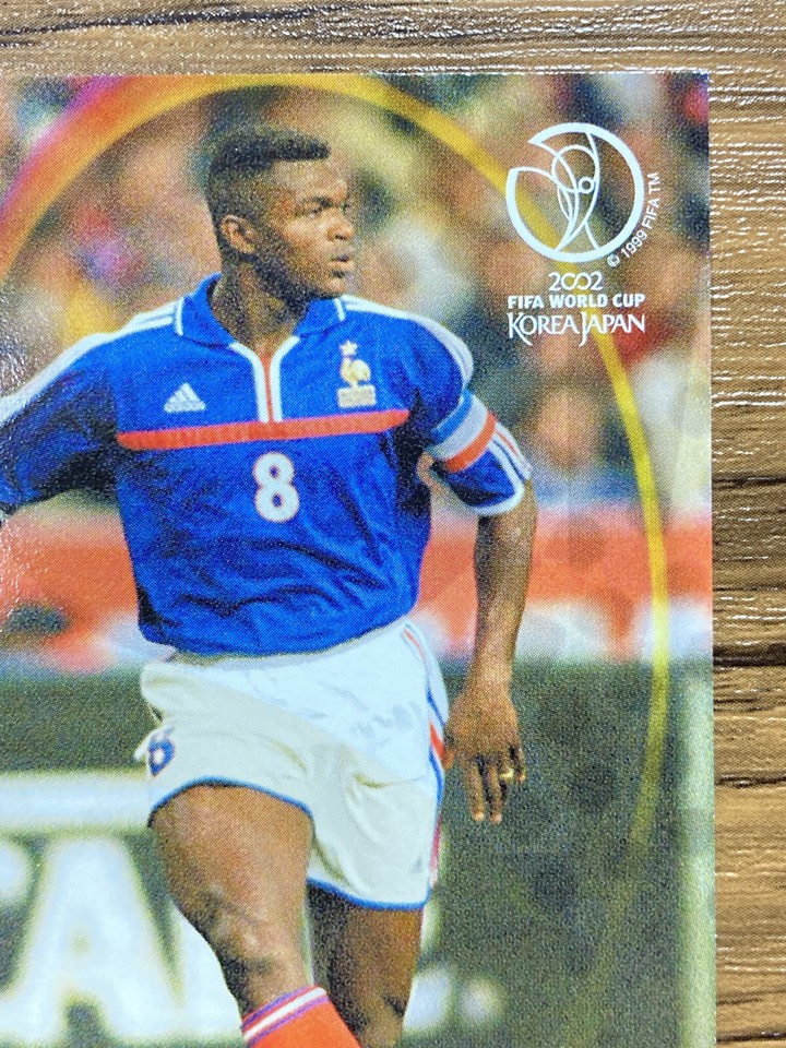 Panini 2002 Mondo Coppa Card No51 Marcel Desailly Francia Giapponese ...