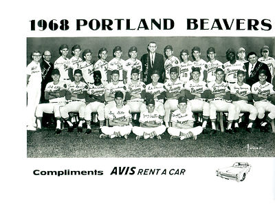 1968 PORTLAND BEAVERS PCL PINIELLA TEAM 8X10 PHOTO BASEBALL OREGON USA ...