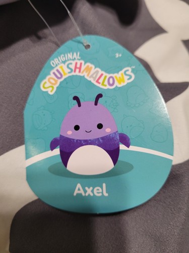 SQUISHMALLOW AXEL THE PURPLE BEETLE 7-8" PLUSH FIGURE NEW | eBay