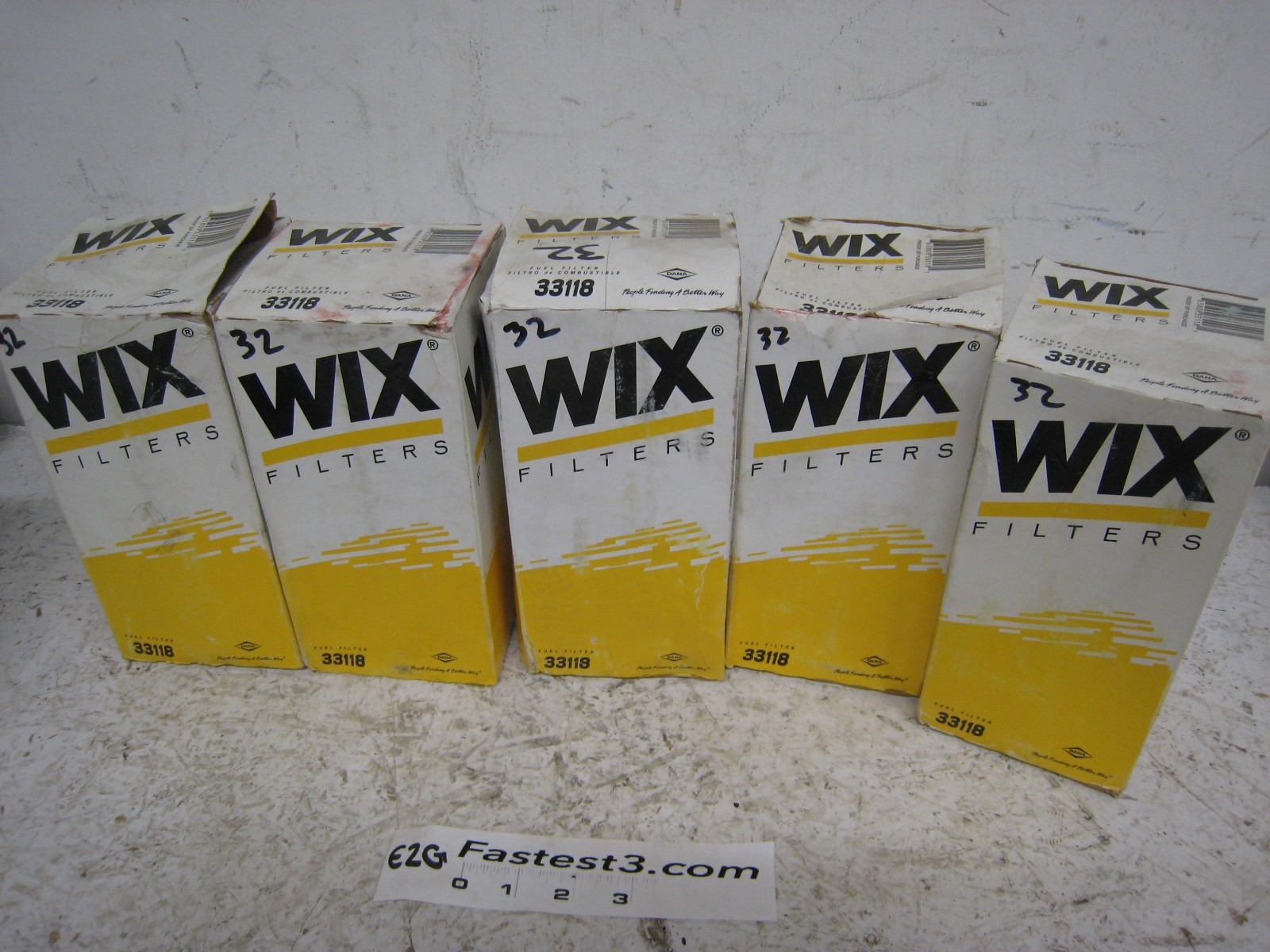 WIX 33118 - Fuel filter cross reference