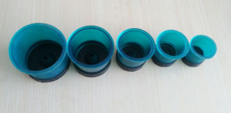 5PCS DENTAL LAB Plastic ROUND CASTING FLASKS RINGS FORMERS W/BASE Base ...