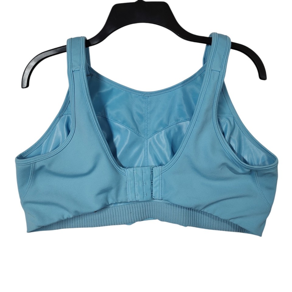LA ISLA Rebound Sports Bra - Blue - Size 42DD - Adjustable Straps | eBay UK