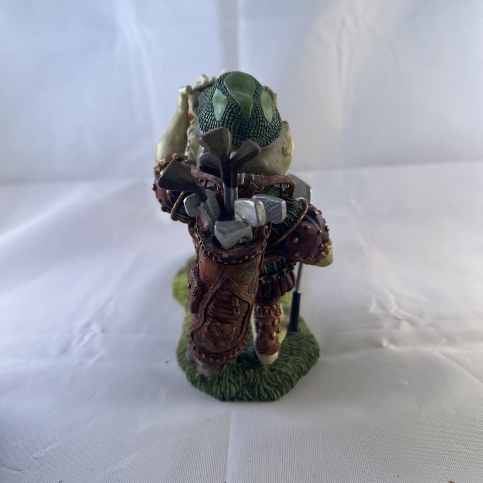 Vintage 1998 Westland Grumpy Old Toads Frog Golfing Eagle Retired Steve ...