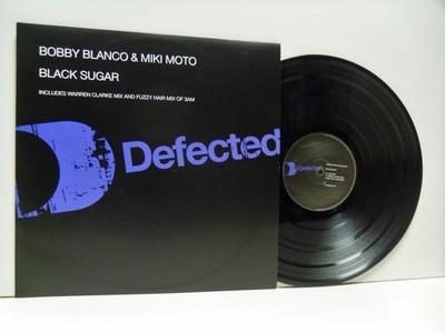 BOBBY BLANCO & MIKI MOTO black sugar 12 INCH EX/EX, DFTD103, vinyl ...
