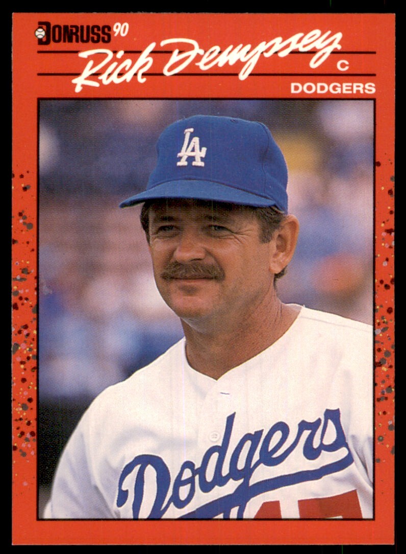 1990 DONRUSS RICK DEMPSEY LOS ANGELES DODGERS #557 | eBay