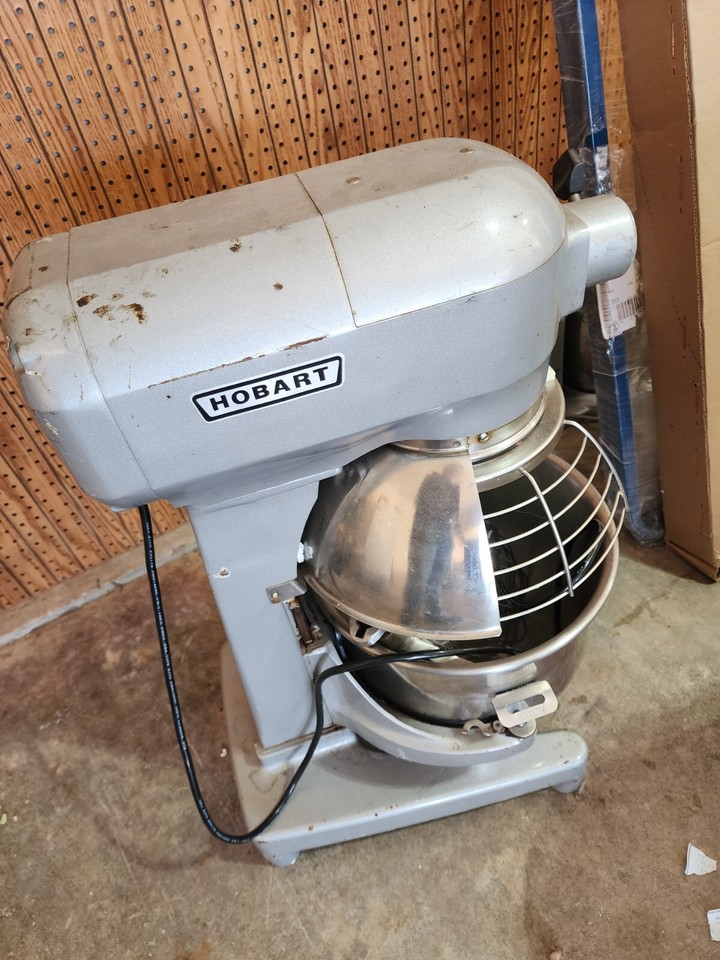 Hobart A200T 20 qt Mixer Stainless Bowl Safe Guard, , Whip, beater | eBay