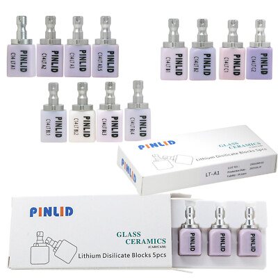 US Glass Ceramic Emax CAD CAM Block LT C14 Dental Lithium Dislicate ...