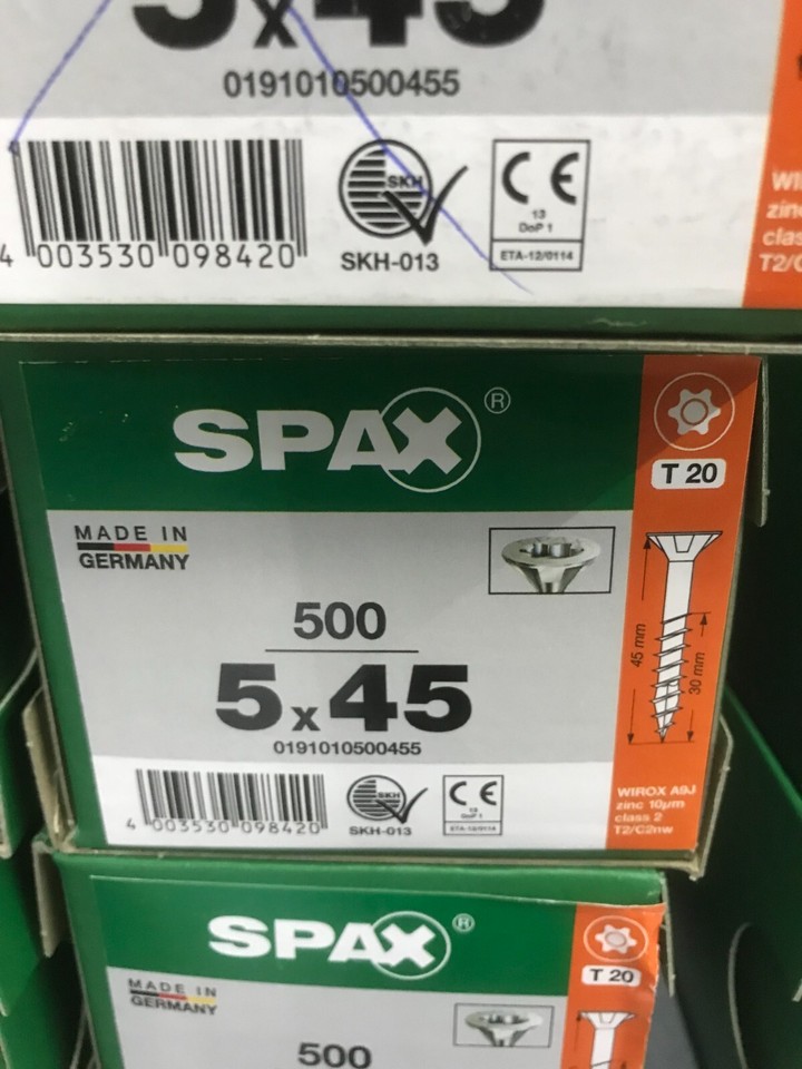 SPAX ®Wirox verz. Original ABC T-Star Plus Senkkopf, Torx ...