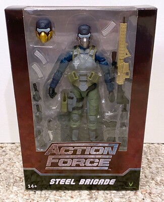 Valaverse Series 3 STEEL BRIGADE Action Force 6" Female Figure - NEW ...