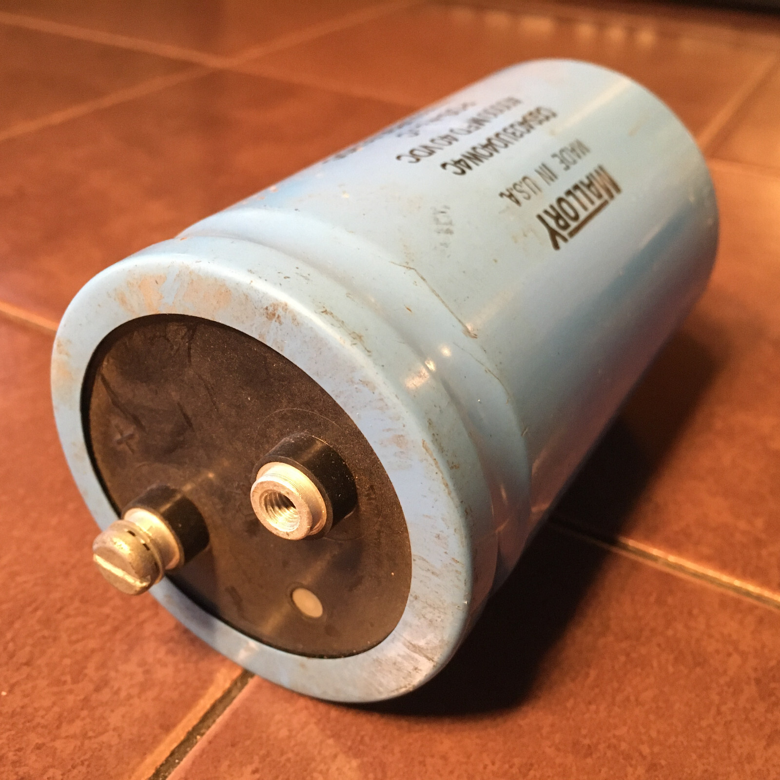 Mallory 235-8507B, 40000mfd, 40vdc Capacitor. | eBay