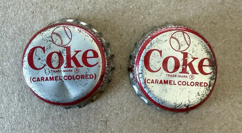1967 Coca-Cola Coke Bottle Caps Baseball Lot of 22 Major League All ...