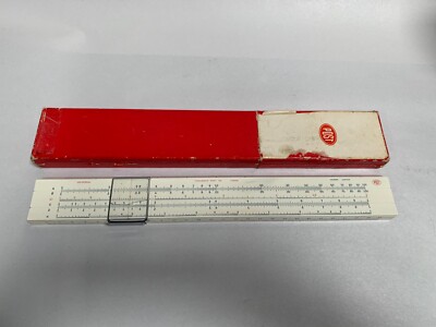 Vintage FREDERICK POST #1452W Universal Slide Rule With Box ~ Hemmi ...