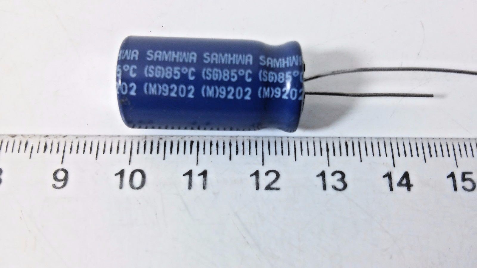 2 Pcs SAMHWA Capacitor Electrolytic Aluminum Radial Lead 220uF (M) 100V ...