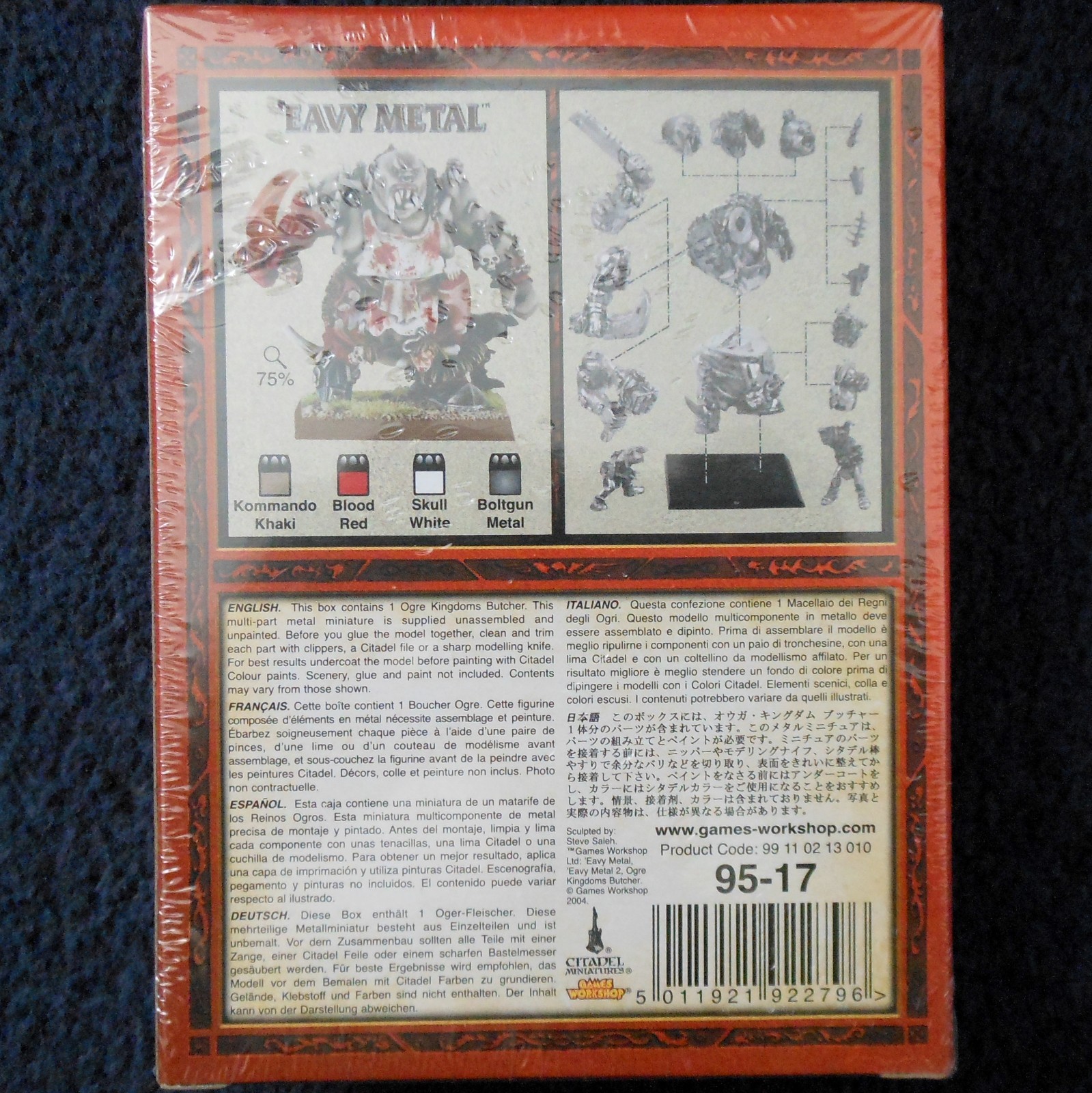 2005 Ogre Butcher Slaughter Master Warhammer Army Kingdoms Citadel Ogor ...