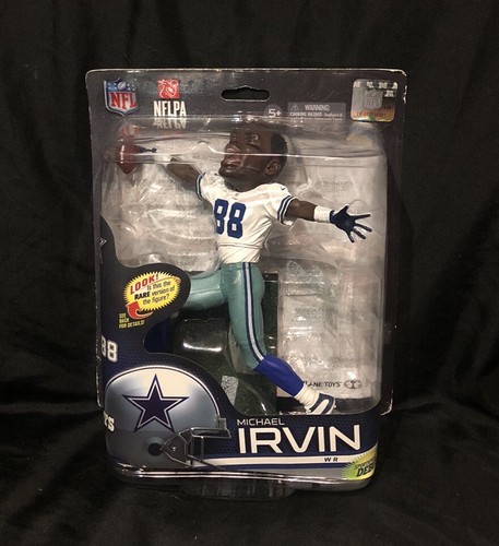 Michael Irvin Dallas Cowboys MCFARLANE NFL 33 Variant #0703/3000 HOF ...