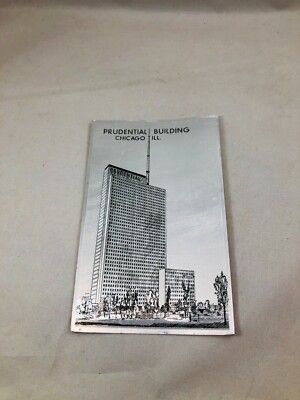 Postcard Prudential Building Chicago Illinois | eBay