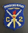 Pershing Rifles Company C-2 University of Wisconsin Shield Patch ROTC P ...