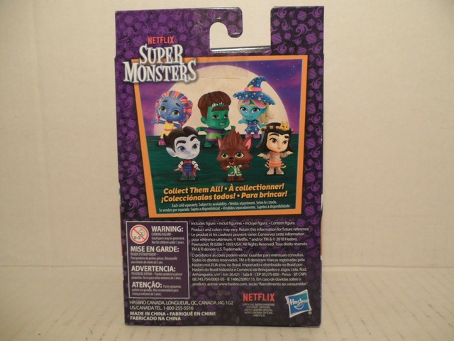 Super Monsters Spike Gong Figurine Netflix Playskool Hasbro Statue Toy ...