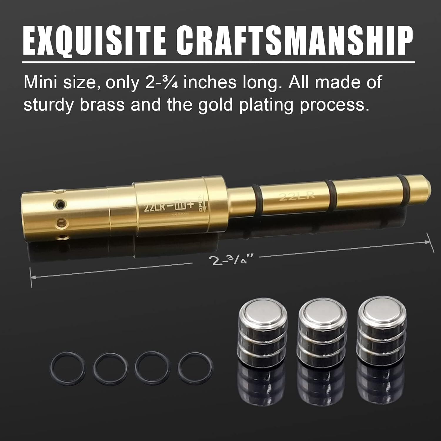 Red Laser Boresighter End Barrel Laser Bore Sight Sighter .22LR for ...