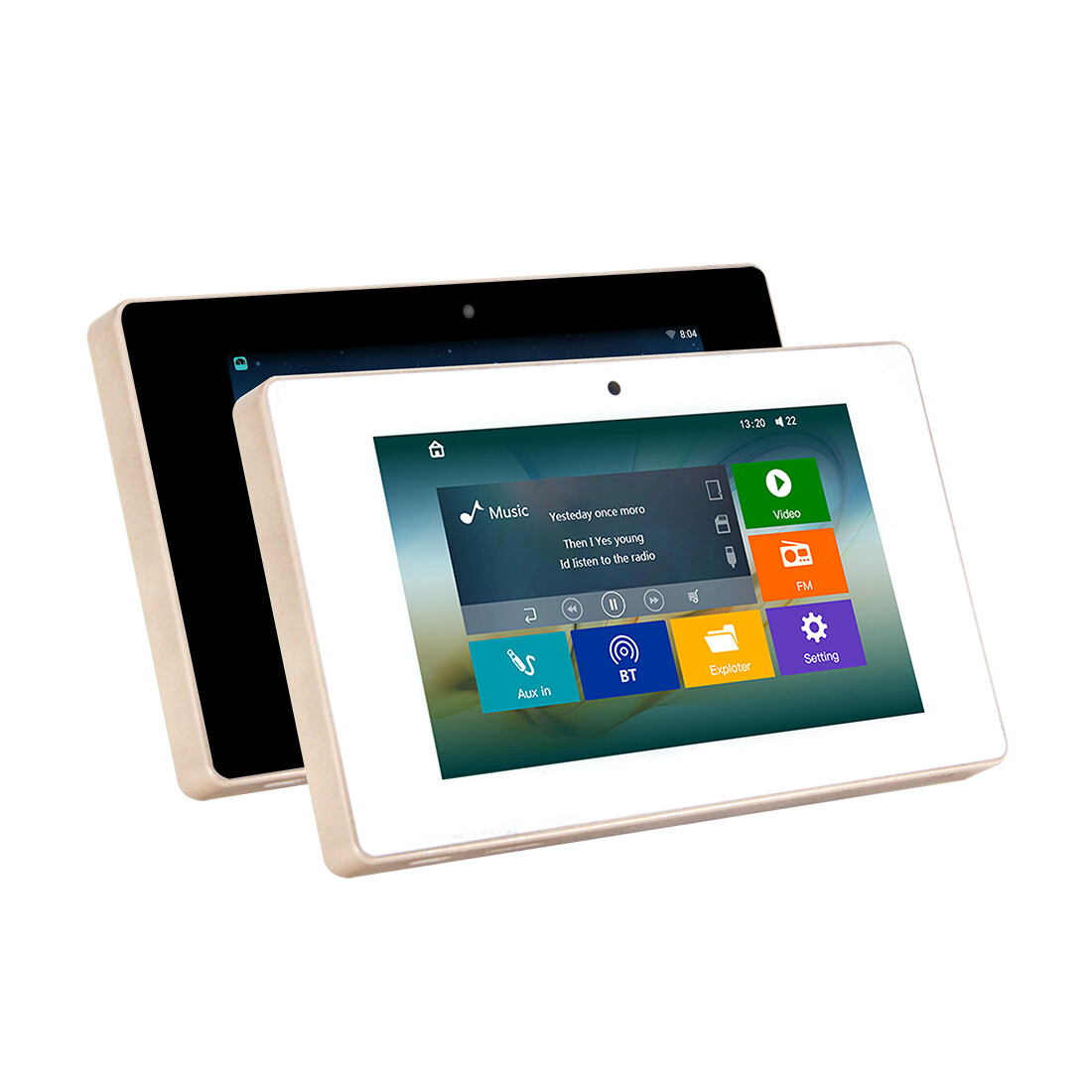 HELMER Digital Stereo Audio Amplifier,Wall Mount Audio music player ...