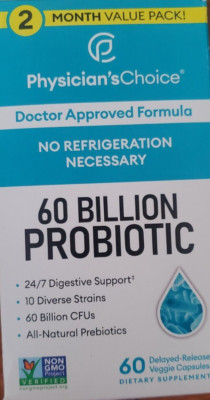 Physician's Choice 60 Billion Probiotic 60 Capsule 2 Month Supply Exp ...