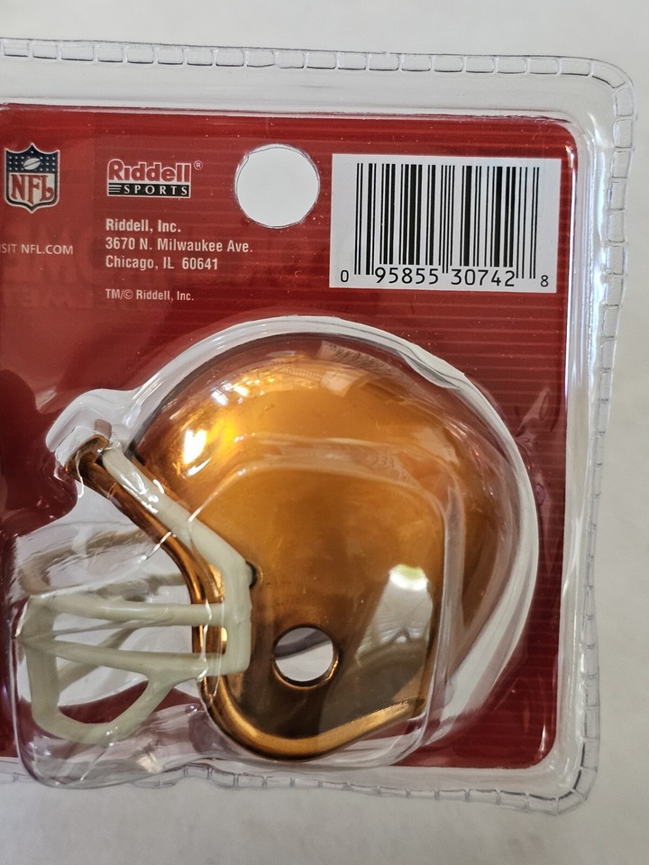 NFL Cleveland Browns Riddell Sport Color Chrome Football Micro Pocket ...