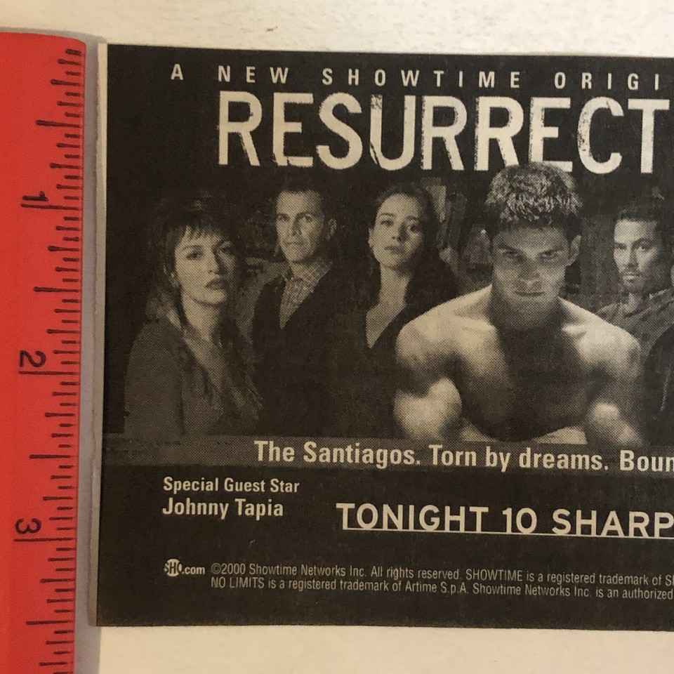Resurrection Blvd Tv Guide Print Ad Michael DeLorenzo TPA15 | eBay