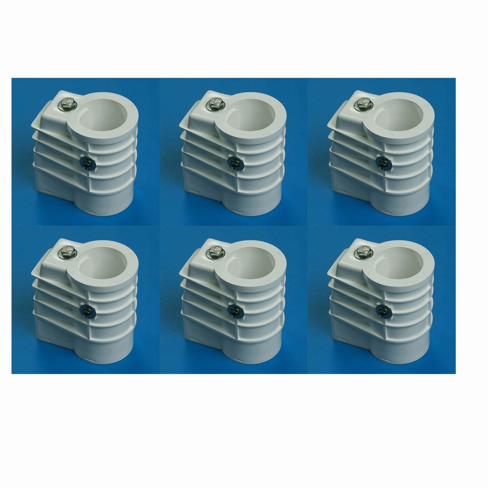 Saftron Chemical Resistant High Impact Polymer Anchor Sockets (6 Pack ...