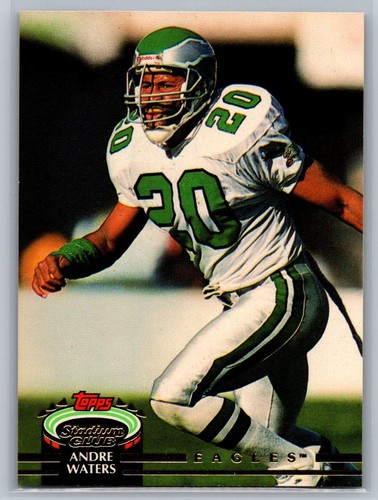 Andre Waters 1992 Stadium Club FOOTBALL #196 Philadelphia Eagles | eBay