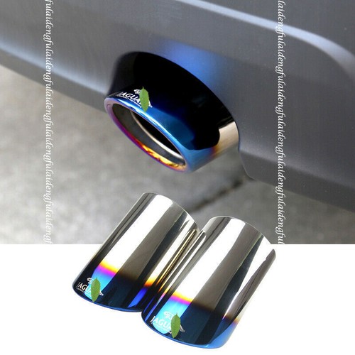 2P For Jaguar F-PACE 2.0T 2016-2020 Exhaust Muffler Tail Pipe Tip ...