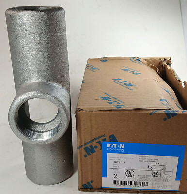1 NEW EATON TB57 SA 1 ½” FORM 7 CONDUIT OUTLET BODY NNB ***MAKE OFFER ...