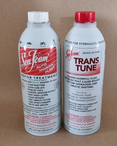 SEA FOAM SF16 and SEA FOAM Trans Tune Transmission Additive TT16 Twin ...