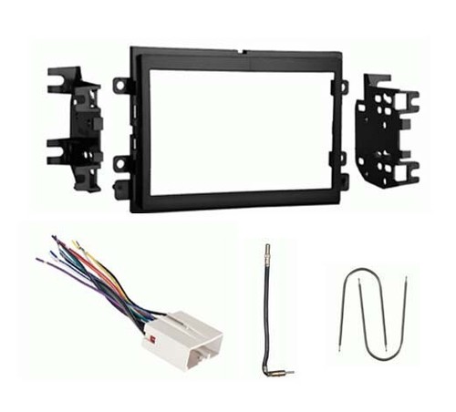 COMPLETE INSTALLATION / DOUBLE DIN Dash kit for 16-19 FORD F650,750 ...