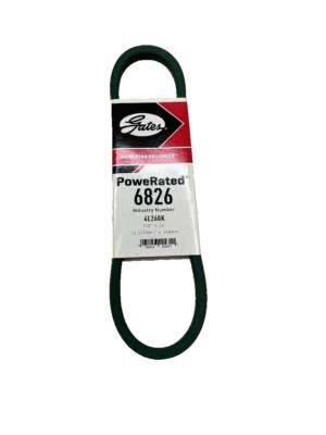 Gates 6826 PoweRated 4L260K Light Duty V-Belt 84236826 | eBay