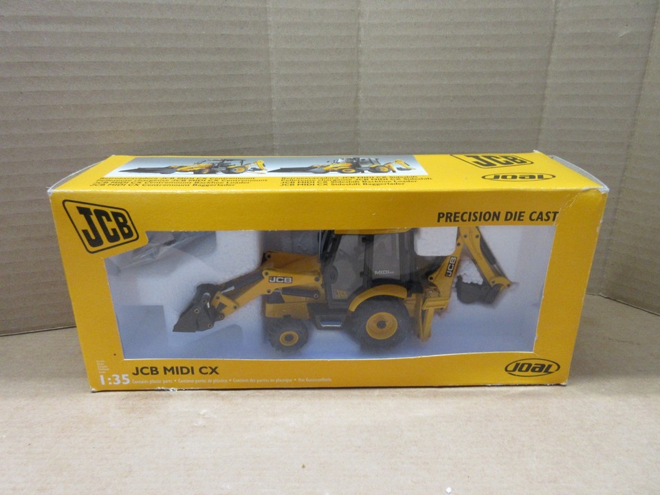JOAL JCB MIDI CX Ref 221 1:35 Diecast collectors Backhoe Loader Diecast ...