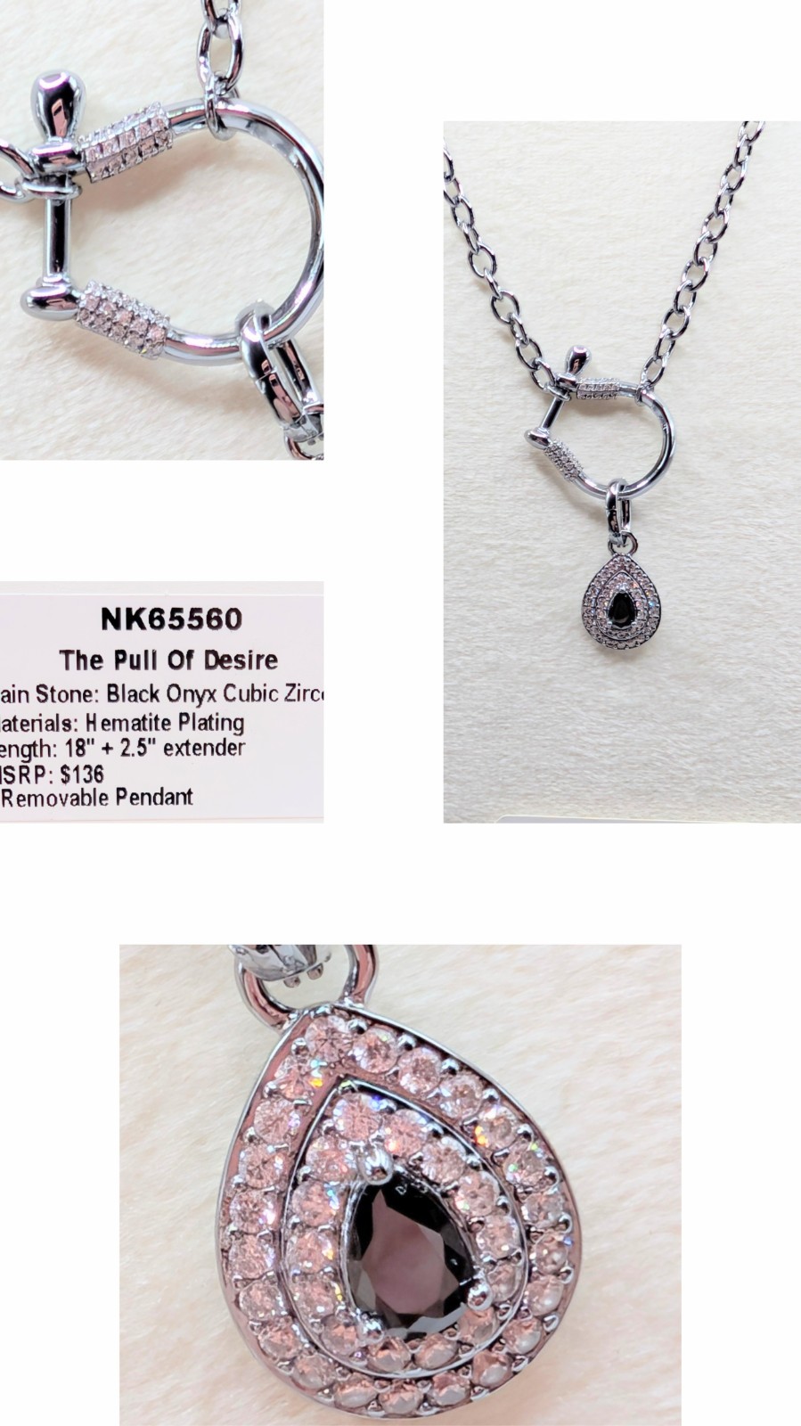 Bomb Party The Pull of Desire Black Onyx Hematite | eBay