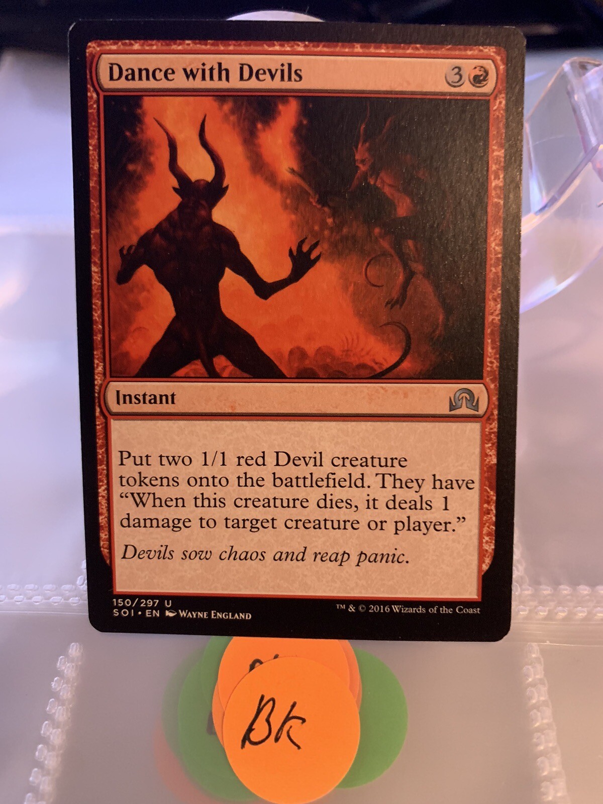 MTG Dance with Devils Shadows Over Innistrad 150/297 Regular Uncommon ...
