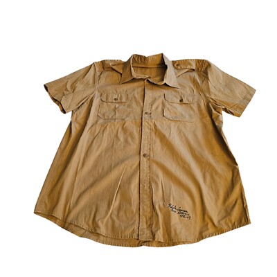 Vtg Y2K Ralp Lauren Polo Jeans Co Safari Shirt Utility Size XL Steve ...