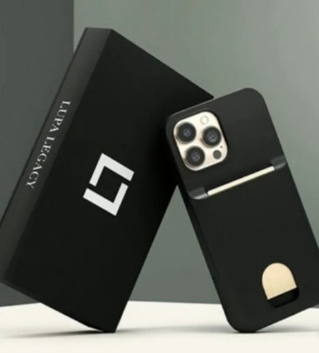 LUPA Legacy iPhone 13 Wallet Case W Card Holder For 1-3 Cards Midnight ...